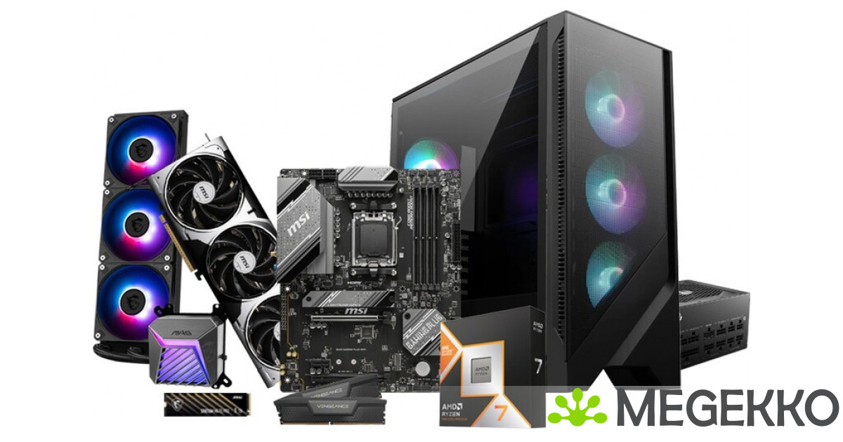 Megekko.nl - Megekko Zelfbouw Systeem B4 Ryzen 7 9800X3D + RTX 5070 Ti