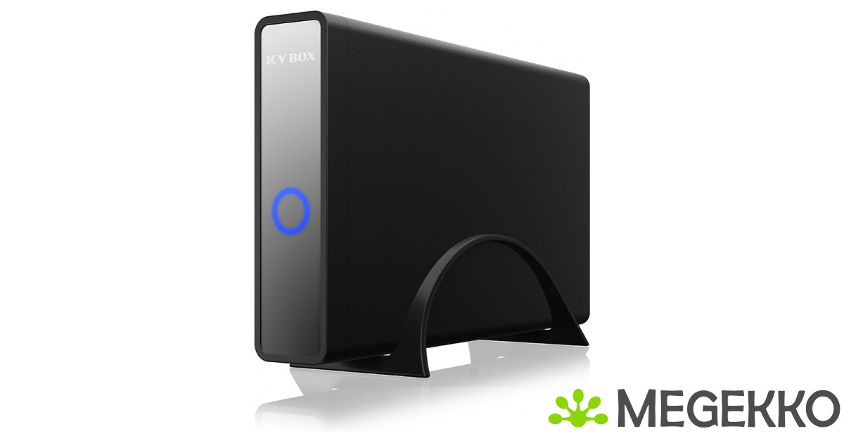 Megekko.nl - Icy Box IB-382H-C31 USB-C Gehäuse mit int. HUB