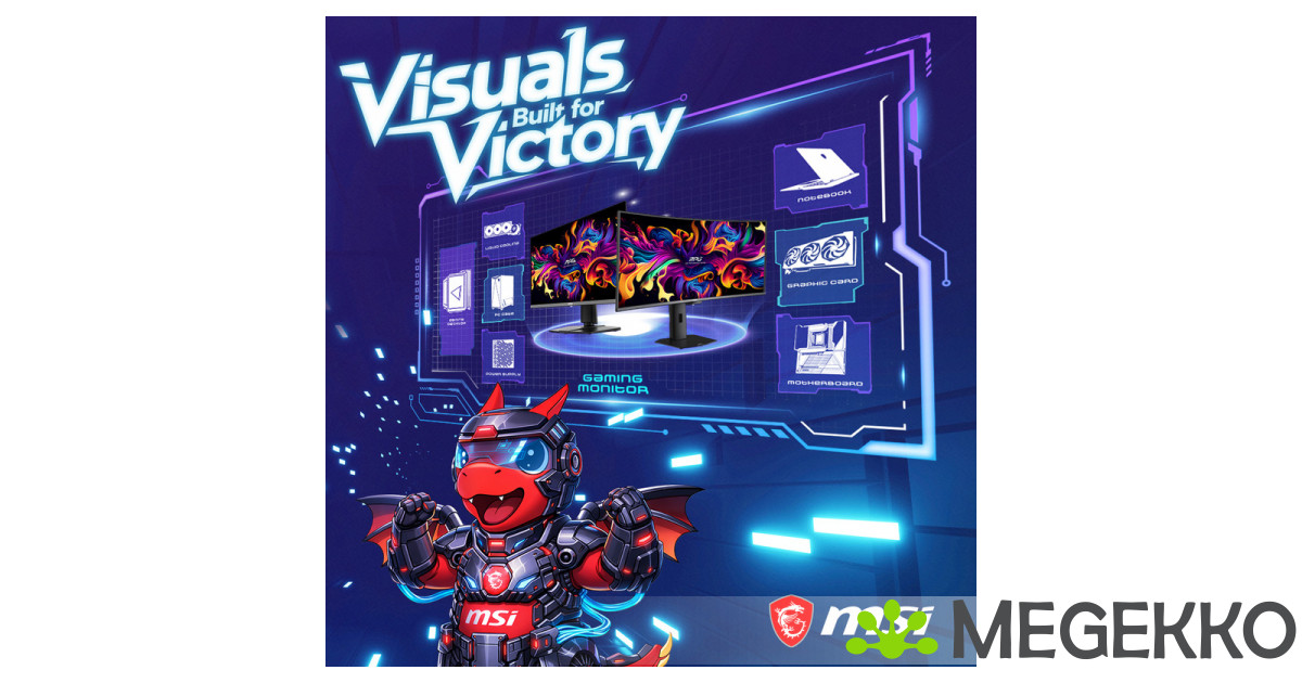 Megekko.nl - MSI - visuals built for victory actie