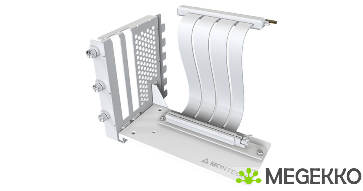 Megekko.nl - Montech VGM 2 Vertical GPU Mounting Kit Wit