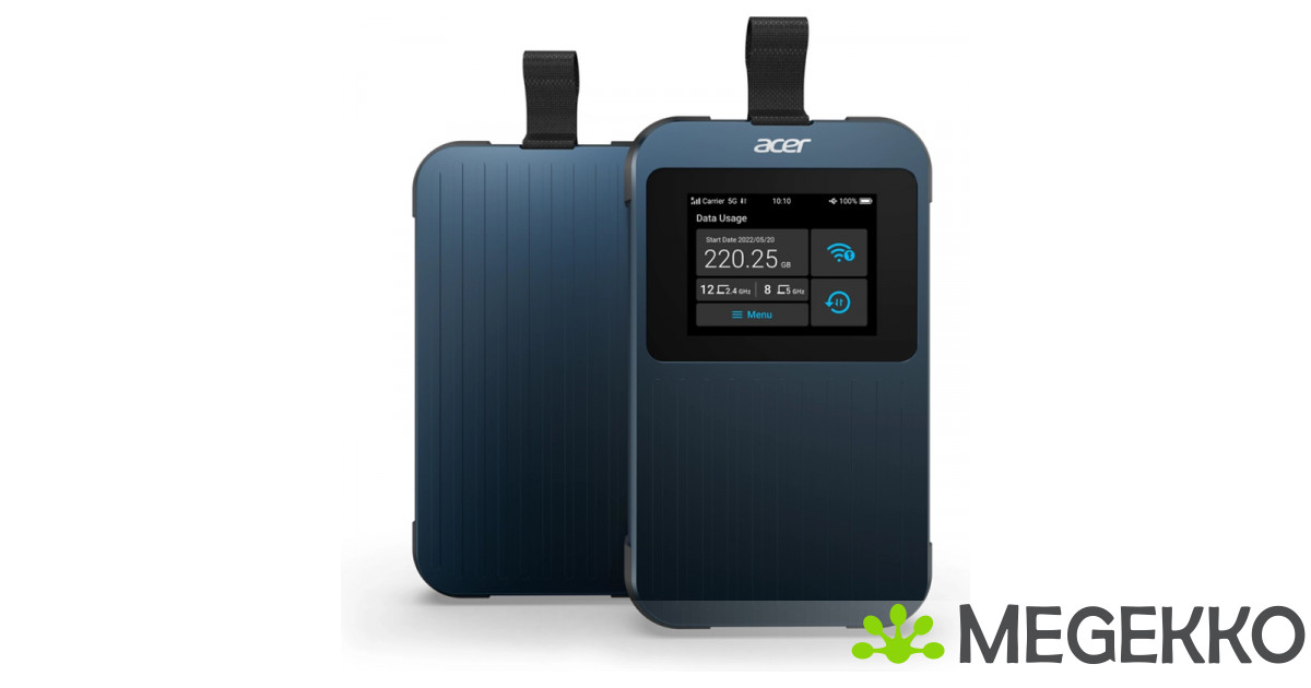 Megekko.nl - Acer Connect Enduro M3 5G Mobiele - 1GB Internationale Data