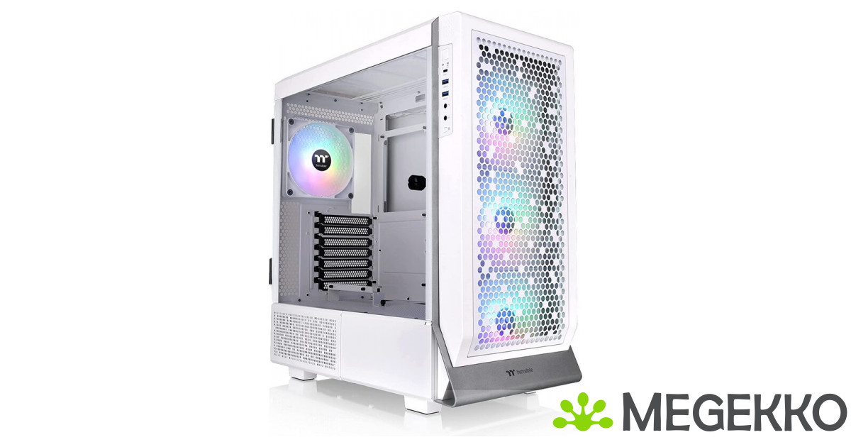 Megekko.nl - Thermaltake CA-1X5-00M6WN-00 computer Midi Tower Wit Behuizi
