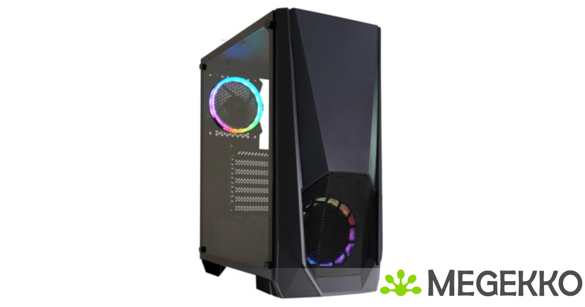 Megekko.nl - Xilence X505.ARGB computer Midi Tower Zwart Behuizing