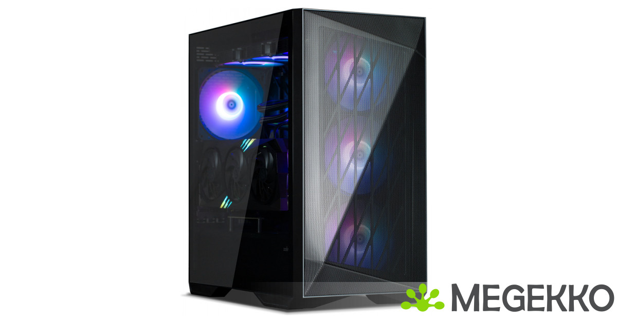 Megekko.nl - Zalman Z9 Iceberg MS Black Midi Tower Zwart Behuizing