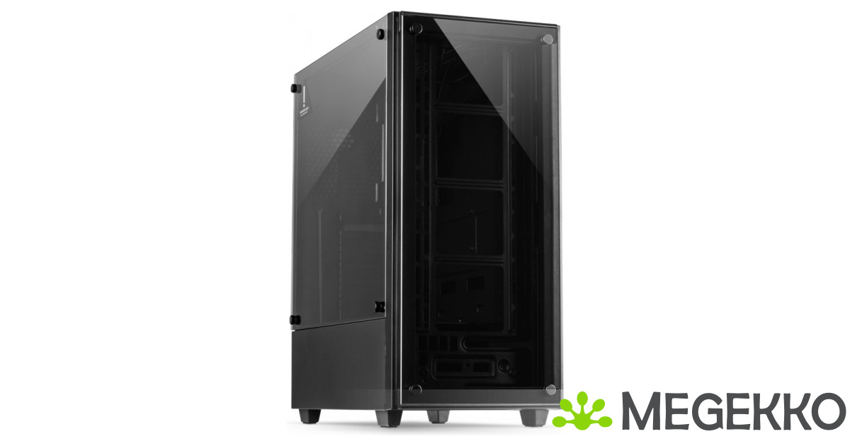 Megekko.nl - Inter-Tech C-303 Mirror Zwart Behuizing