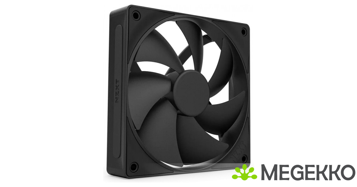 Megekko.nl - NZXT F120P - 120MM - Black - Static Pressure