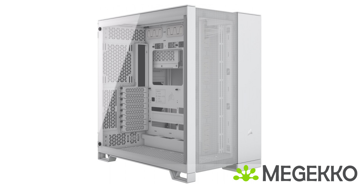Megekko.nl - Corsair 6500D Airflow White Behuizing