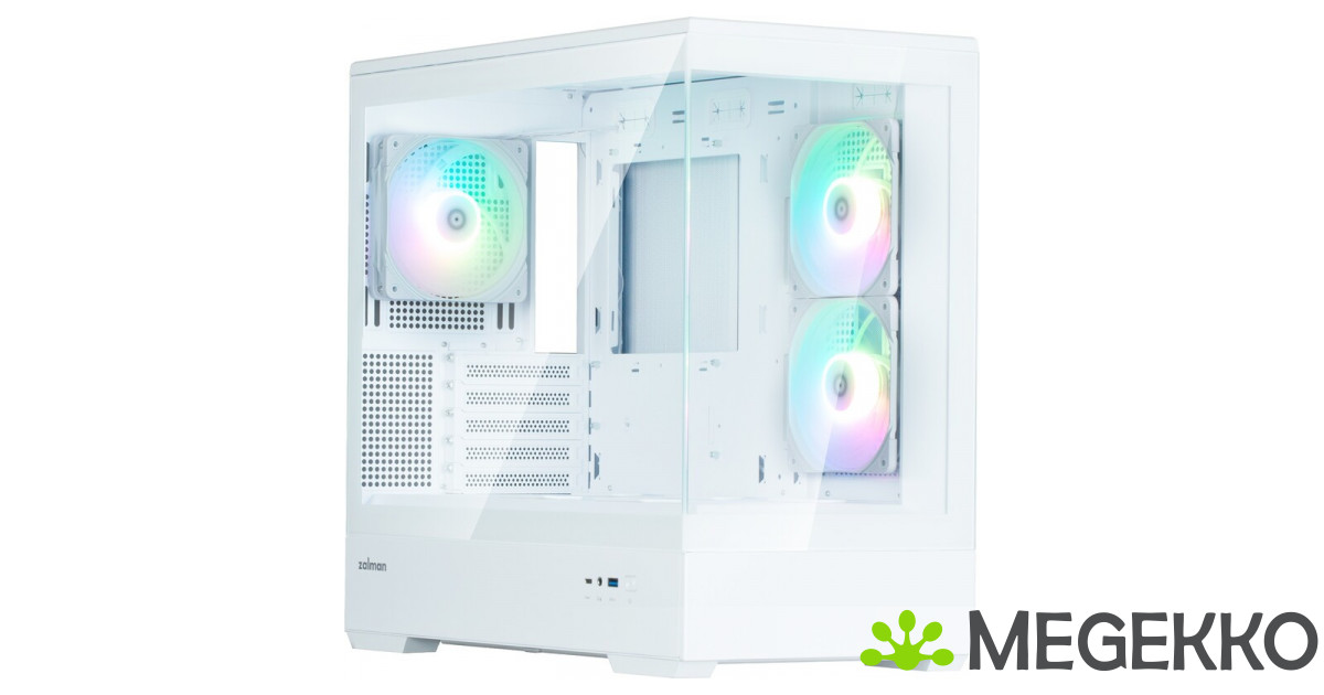 Megekko.nl - Zalman P30 WHITE v2 Behuizing