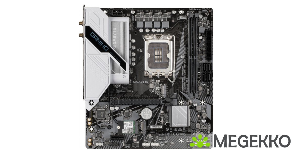 Megekko.nl - Gigabyte H610M GAMING WF DDR4 Intel H610 Express LGA 1700 mi