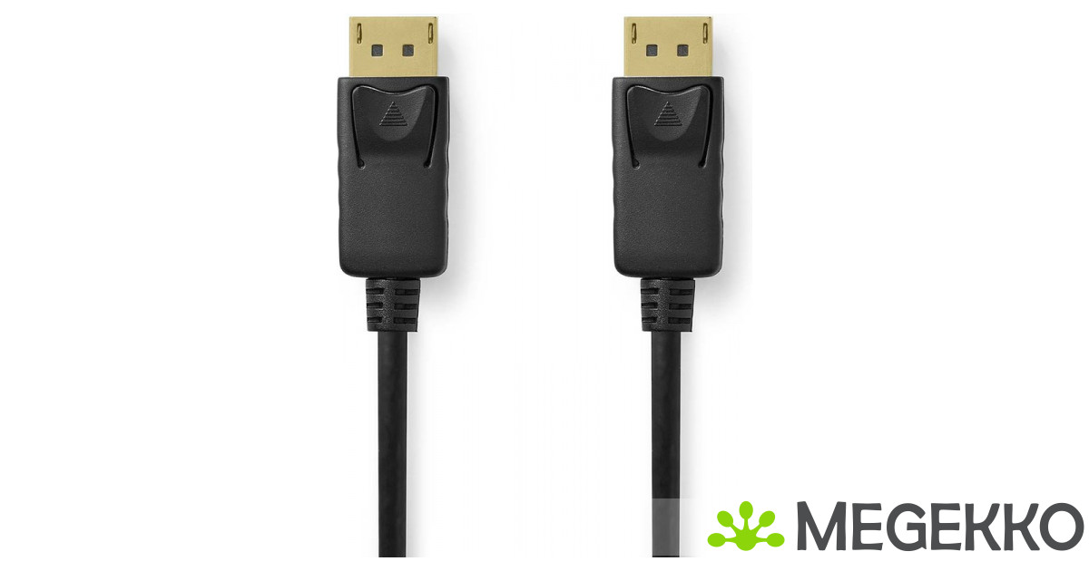 Megekko.nl - Nedis DisplayPort-Kabel Male Male 8K 60Hz 2 m