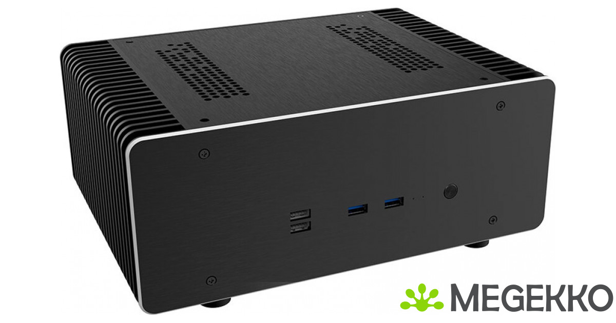 Megekko.nl - Akasa A-ITX48-M1B computer Small Form Factor (SFF) Zwart Beh