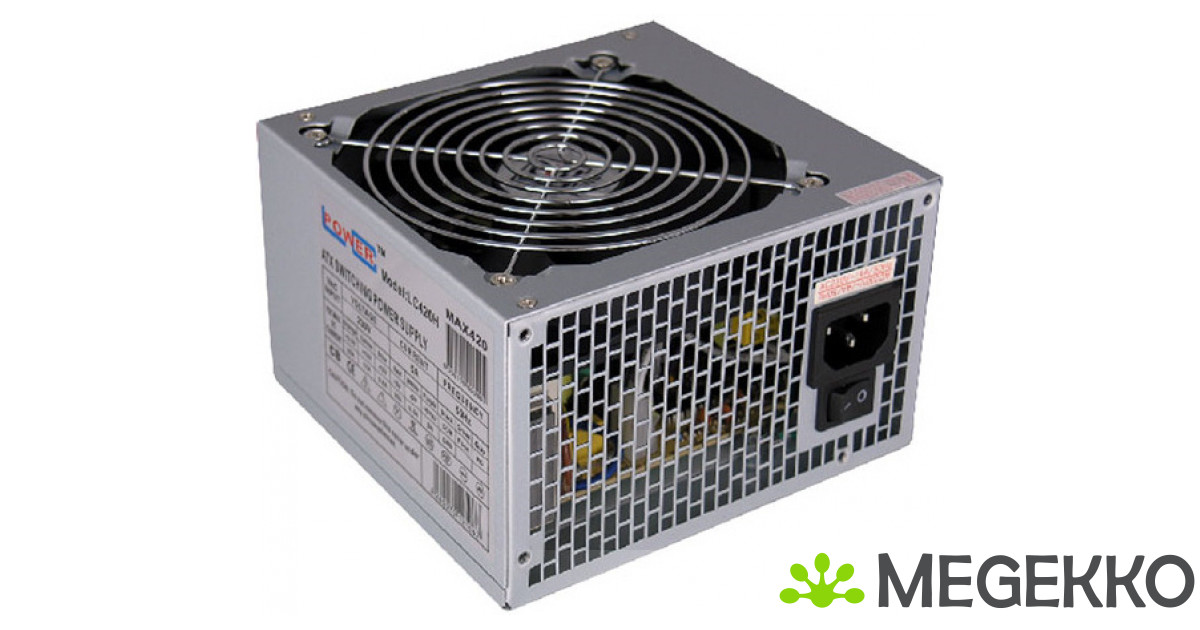 Megekko.nl - LC-Power LC420H-12 V1.3 420Watt PSU / PC voeding