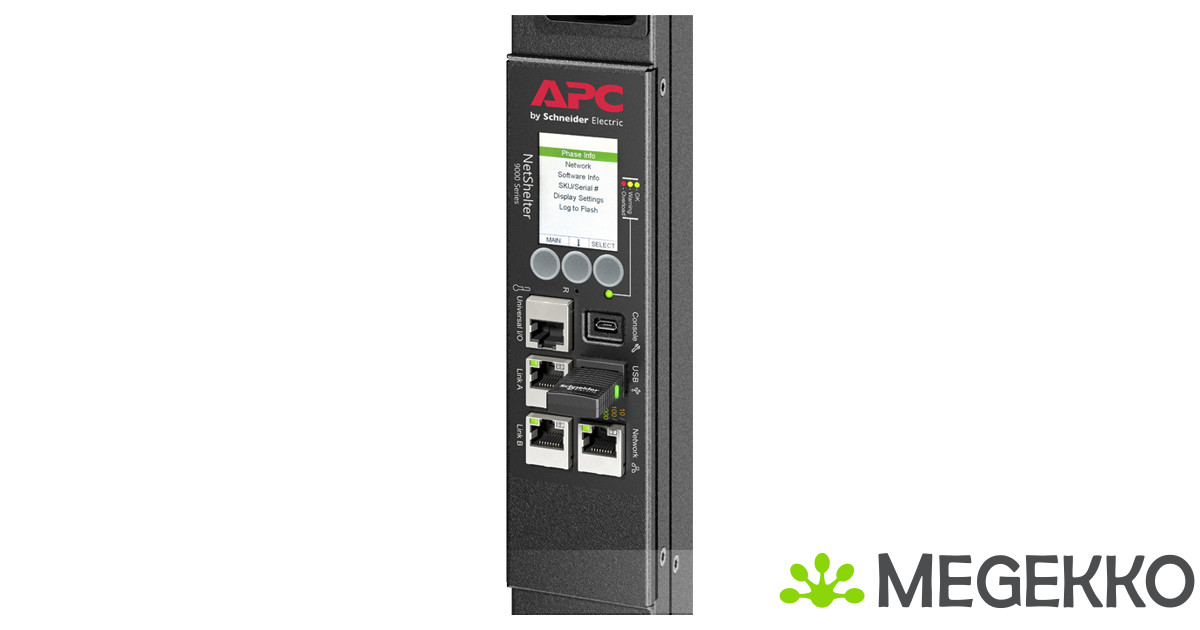 Megekko.nl - APC Rack PDU APDU9959EU3, Switched, 0U, 16A, 230V, (21x) C13