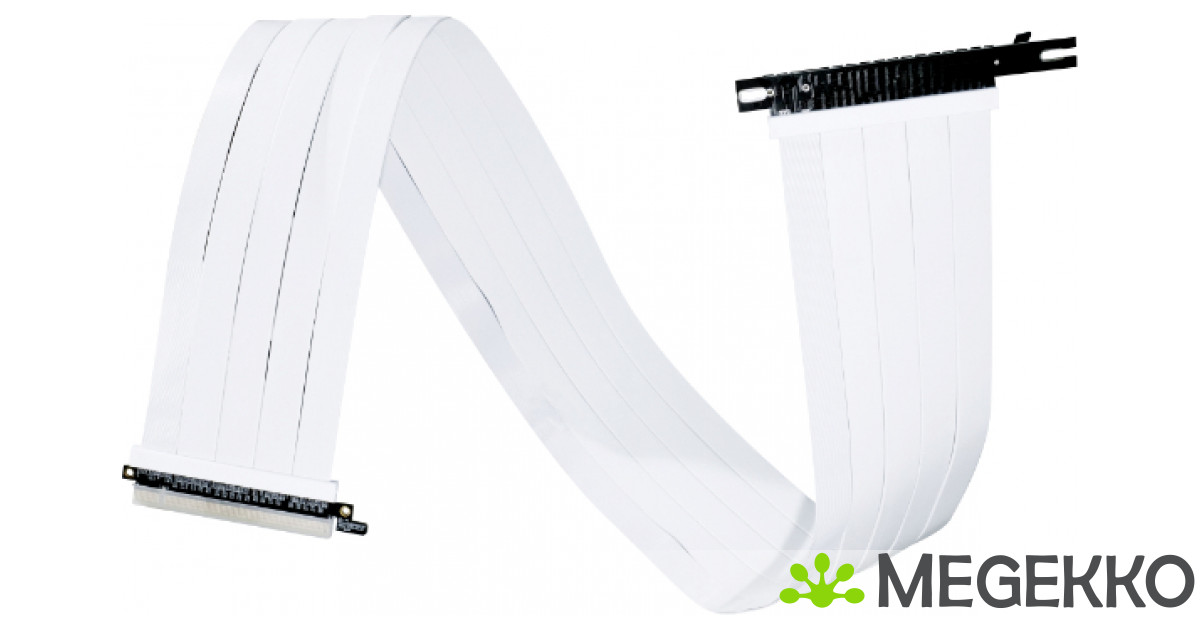 Megekko.nl - Lian Li PW-PCIV-4-90X PCIe 4.0 Riser Kabel White
