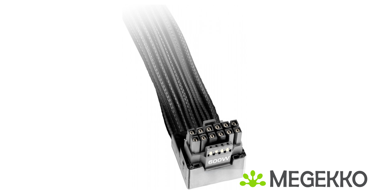 Megekko.nl - be quiet! 12V-2X6/12VHPWR 90° REVERSED CABLE PCI-E