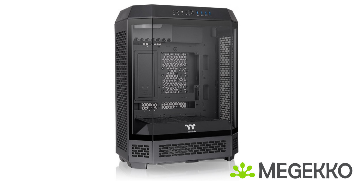 Megekko.nl - Thermaltake the Tower 600 Midi Tower Zwart Behuizing