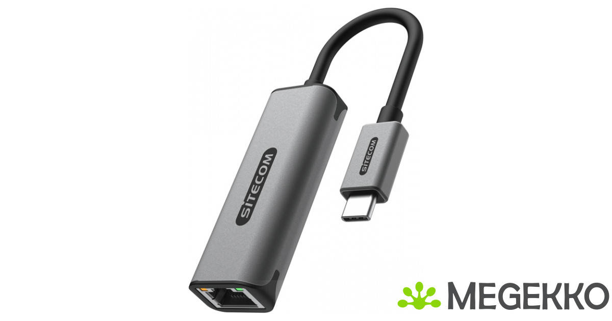 Megekko.nl - Sitecom USB-C to Ethernet 1Gbit adapter