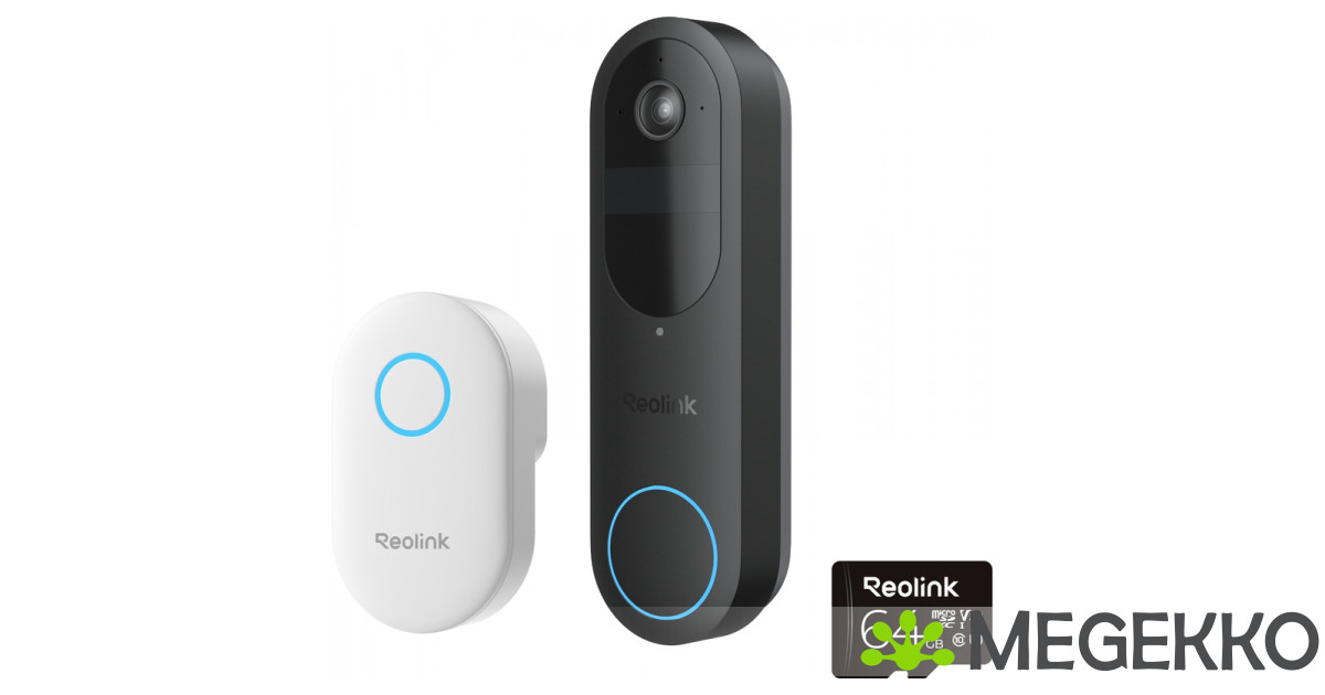 Megekko.nl - Reolink D340B met Chime+64GB SD-kaart