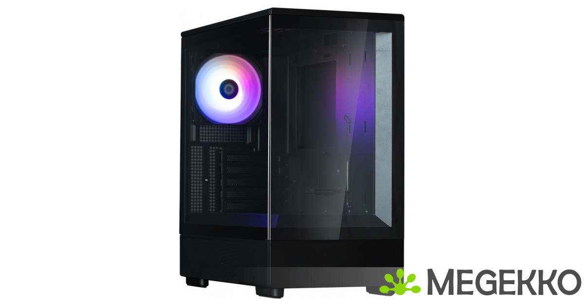Megekko.nl - Zalman P10 Black Mini Tower Zwart Behuizing