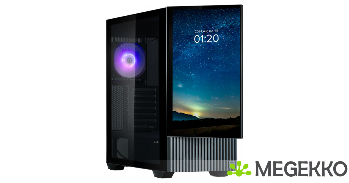 Megekko.nl - Zalman Z10 DS Midi Tower Zwart Behuizing