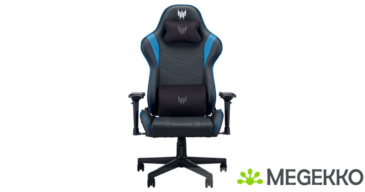 Megekko.nl - Acer Predator Rift GP.G0Z11.001 Gaming Stoel Zwart/Blauw
