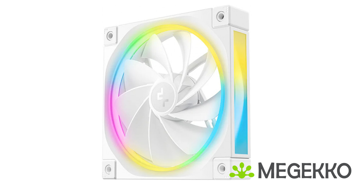 Megekko.nl - DeepCool FL12R Computer behuizing Ventilator 12 cm Wit 1 stu