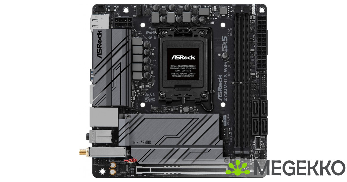 Megekko.nl - ASRock Z790M-ITX WIFI moederbord