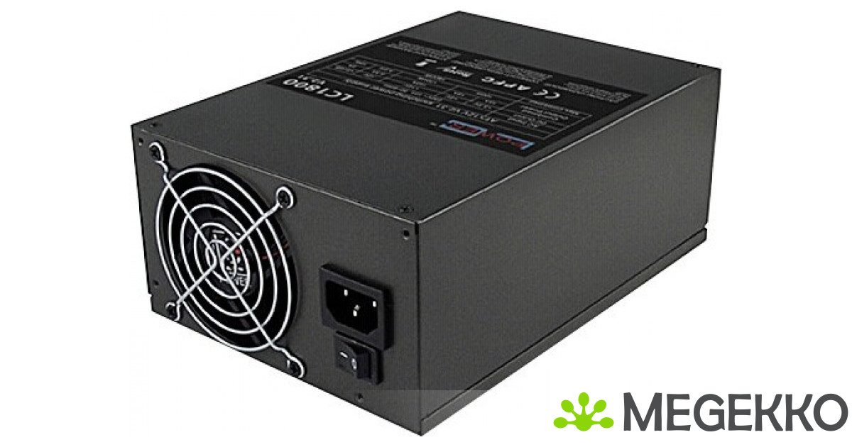 Megekko.nl - LC Power LC1800 V2.31 1800Watt PSU / PC voeding