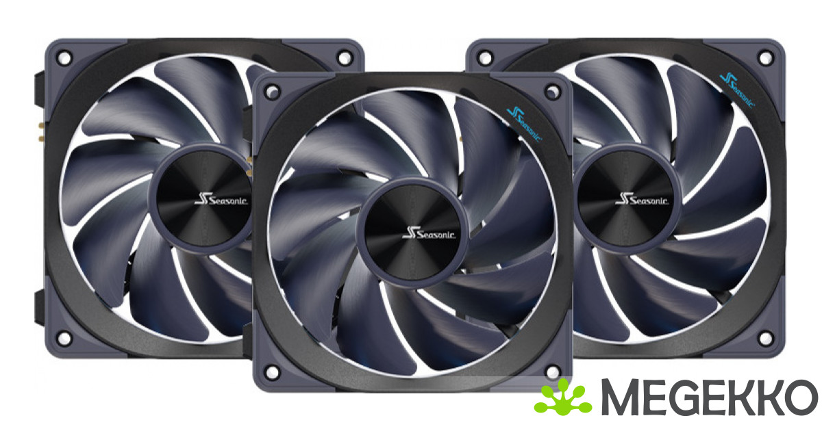 Megekko.nl - Seasonic MagFlow 3-fan kit