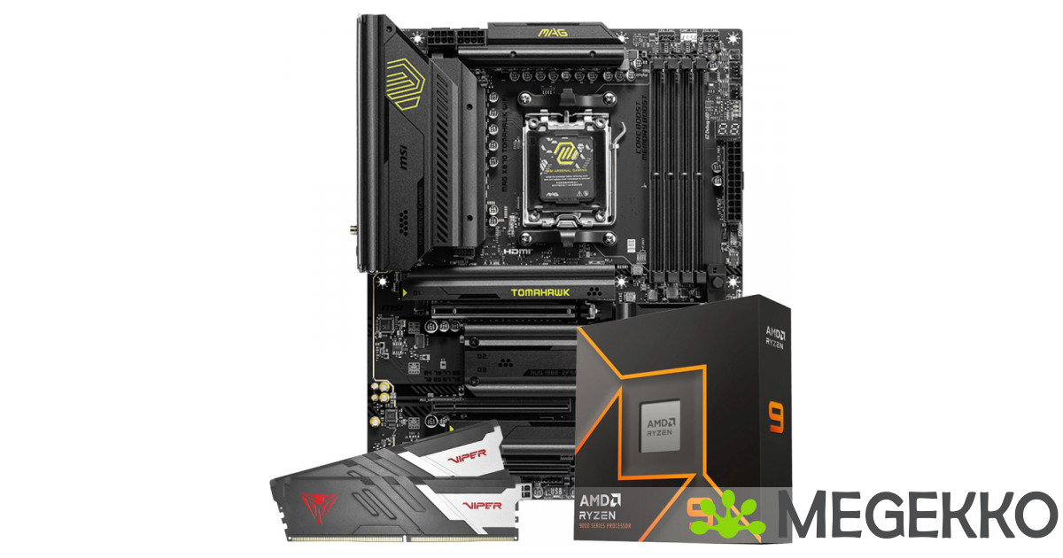 Megekko.nl - Megekko Upgrade Kit | Ryzen 9 9900X | X870 | 64GB