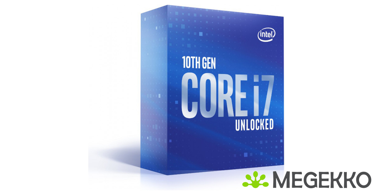 Megekko.nl - Intel Core i7-10700K processor
