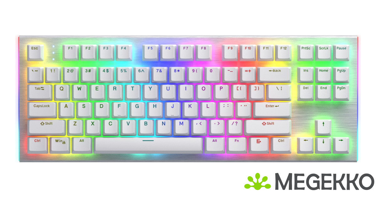 Megekko.nl - HATOR Gravity X TKL Mechanisch Wit Toetsenbord