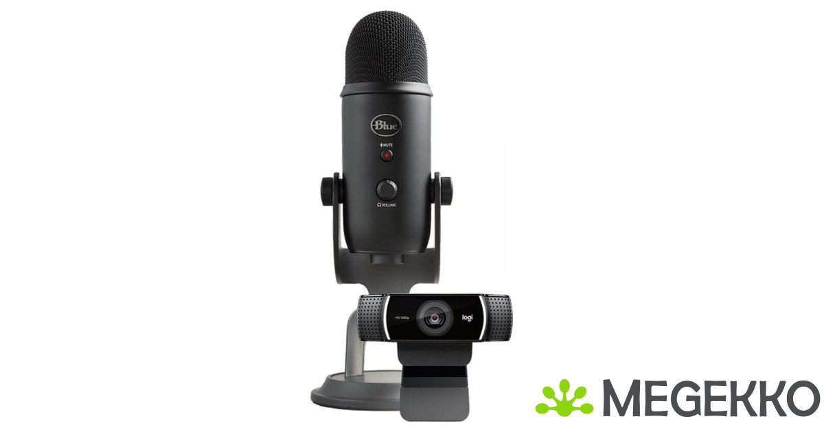 Megekko.nl - Logitech Yeti Streamer Zwart