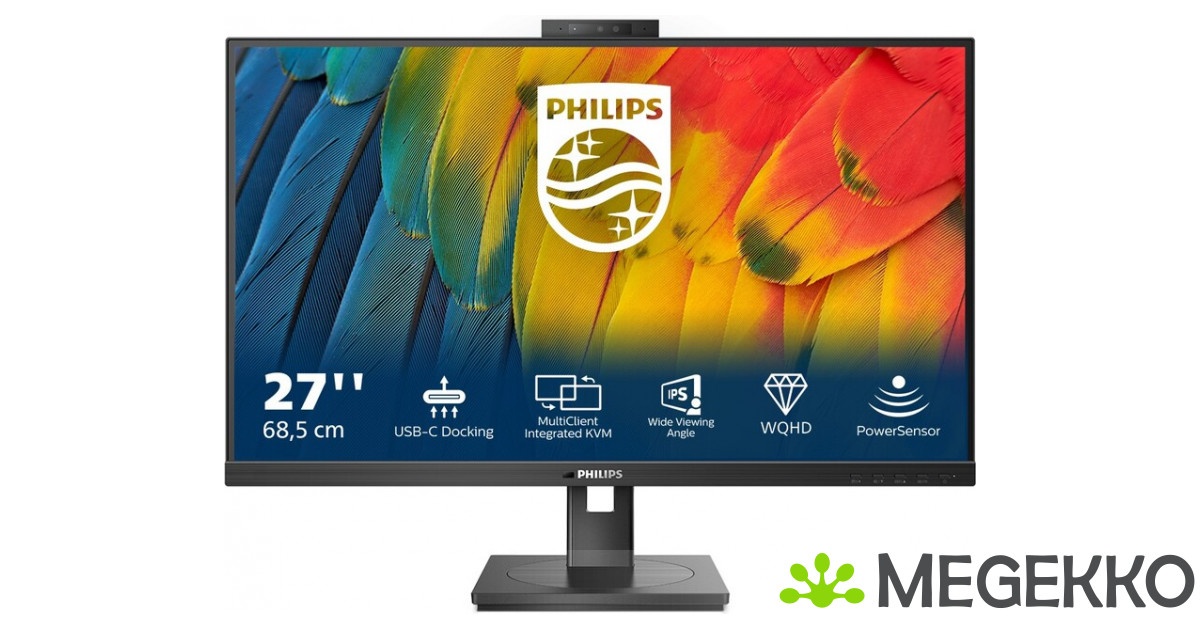Megekko.nl - Philips 5000 Series 27B1U5601H/00 27" Quad HD USB-C 100W IPS