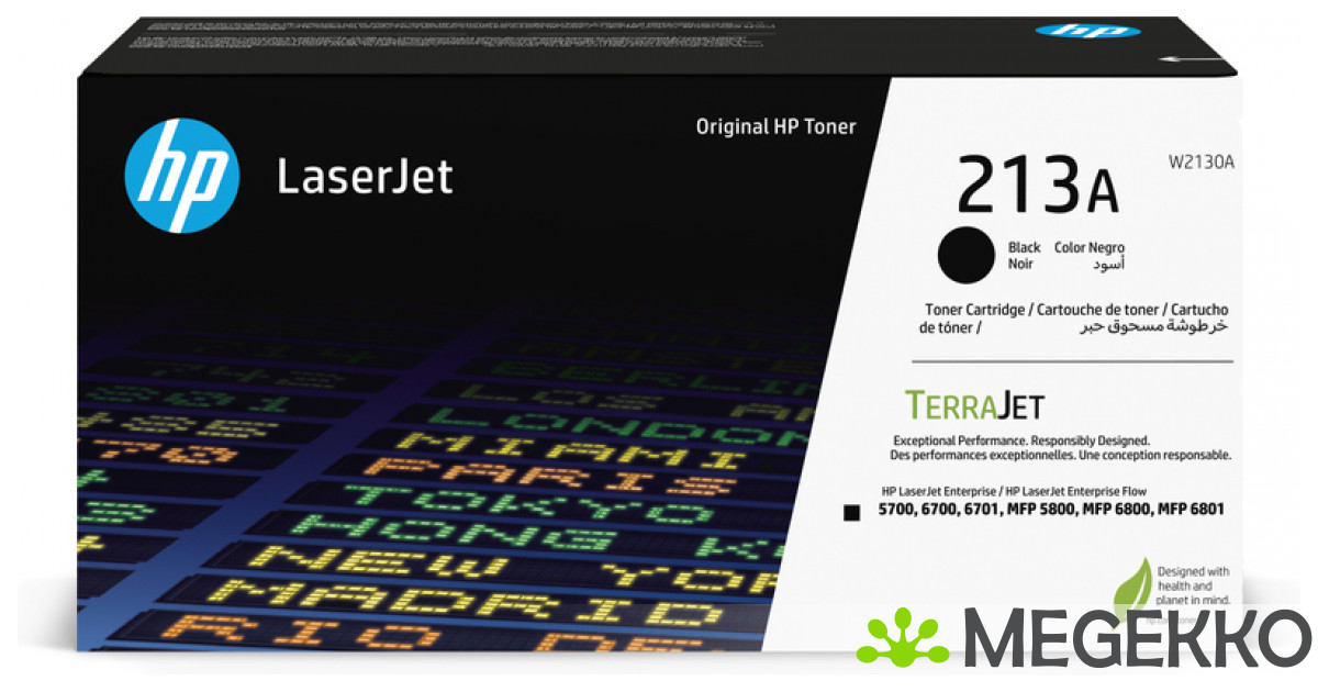 Megekko.nl - HP 213A originele LaserJet-tonercartridge, zwart