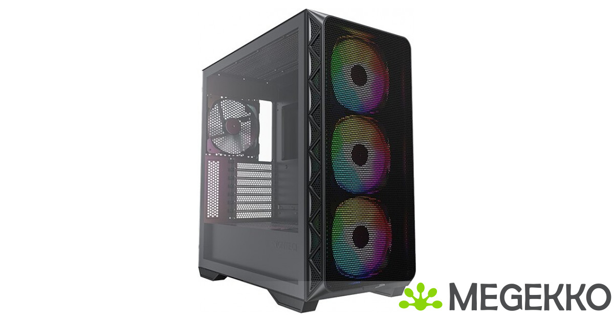 Megekko.nl - Montech AIR 903 MAX Midi-Tower Tempered Glass Zwart Behuizin