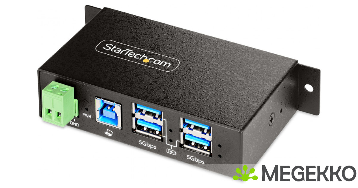 Megekko.nl - StarTech.com 4-Port Managed USB Hub met 4x USB-A, Heavy Duty