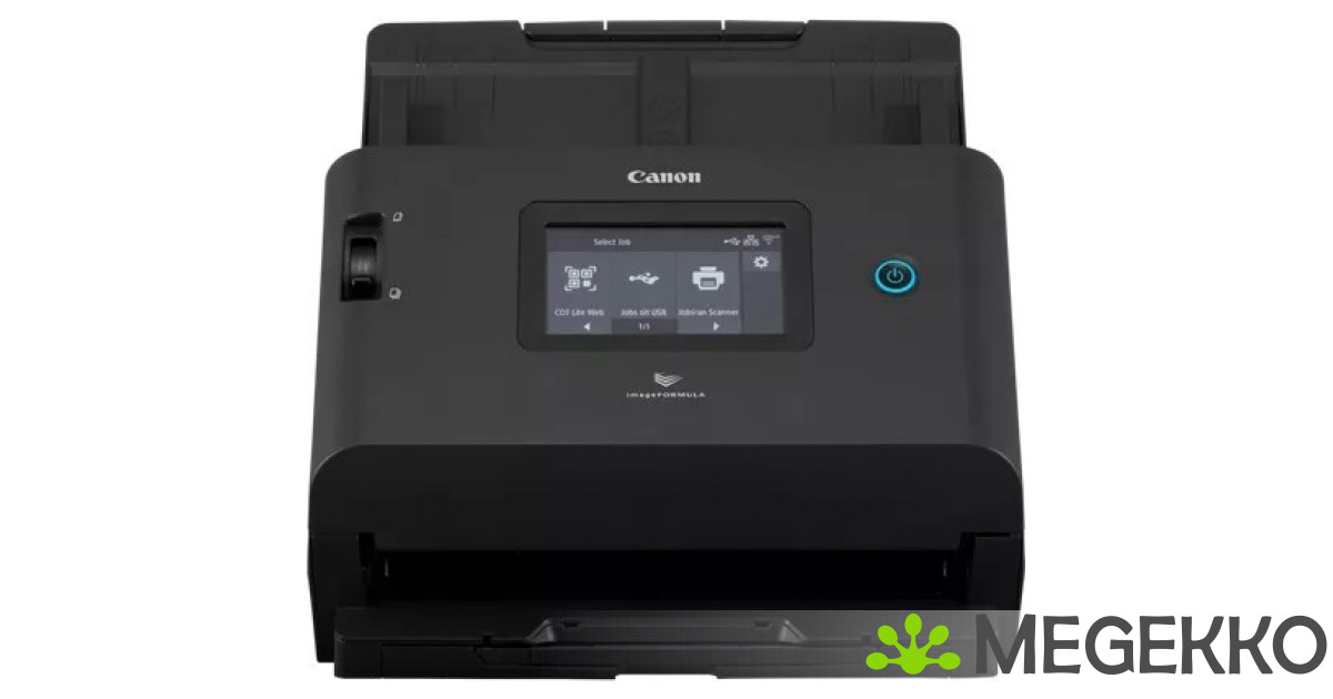 Megekko.nl - Canon DR-S350NW ADF-scanner 600 x 600 DPI A4 Zwart