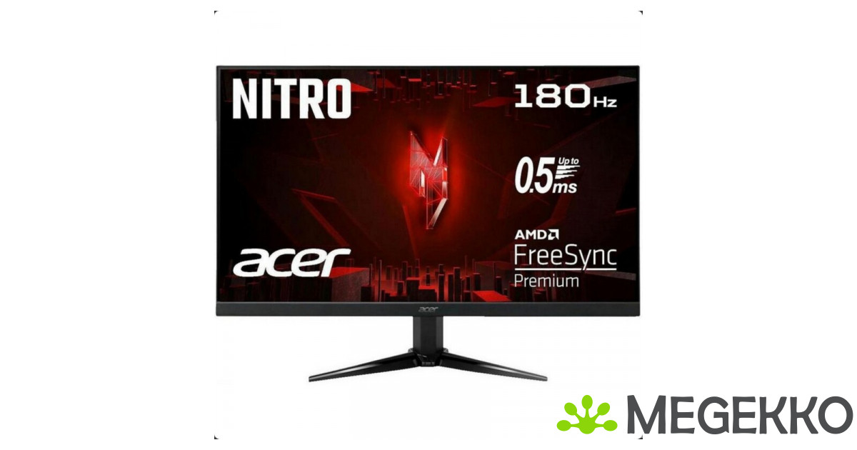 Megekko.nl - Acer Nitro QG271M3bmiipx 27" Full HD 180Hz IPS Gaming monito