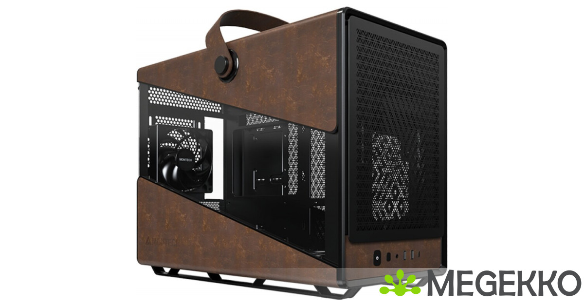 Megekko.nl - Montech Heritage Pro Micro ATX Zwart Behuizing