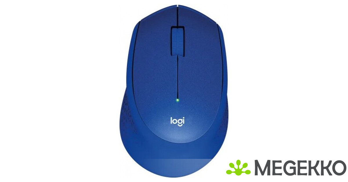 Megekko.nl - Logitech M330 Silent Plus Blauw Draadloze Muis