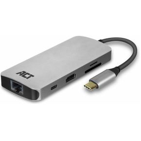 ACT USB C 4K multiport adapter met is tijdelijk niet leverbaar