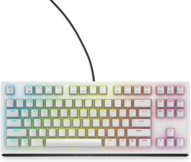 Megekko.nl - Alienware AW420K TKL Wit toetsenbord