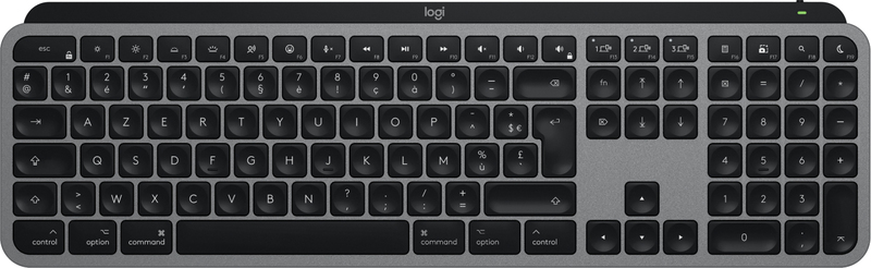 Megekko.nl - Logitech MX Keys S Mac Draadloos Grafiet AZERTY Frans Toetse