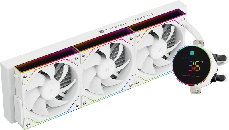 Megekko.nl - Thermalright Frozen Magic 360 Digital Argb White V2 waterkoe