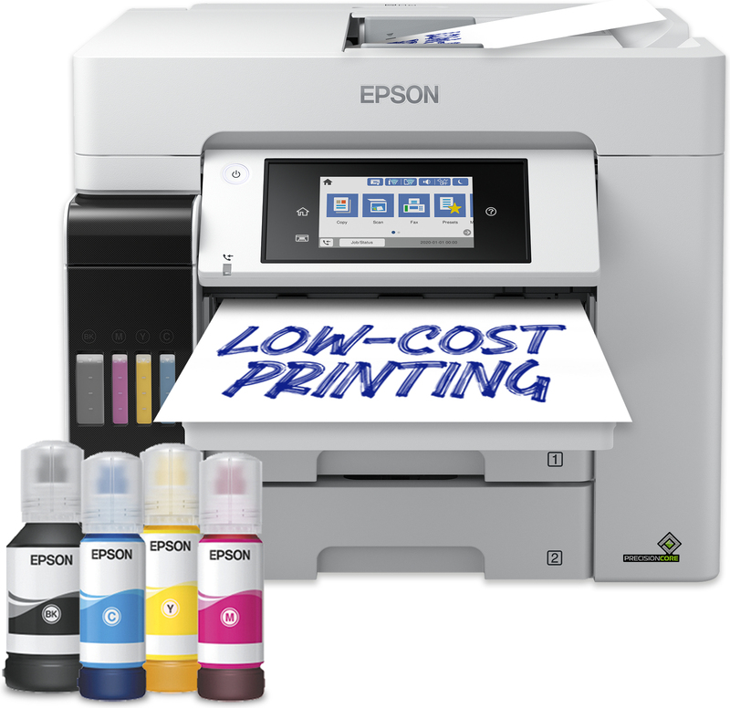 Megekko.nl - Epson EcoTank Pro ET-5885 Inkjet A4 4800 x 2400 DPI 25 ppm W